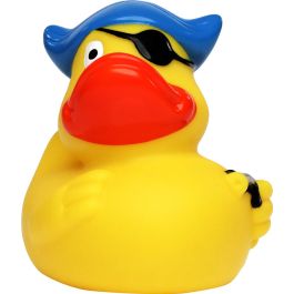 Quietsche-Ente Hut u. Augenklappe